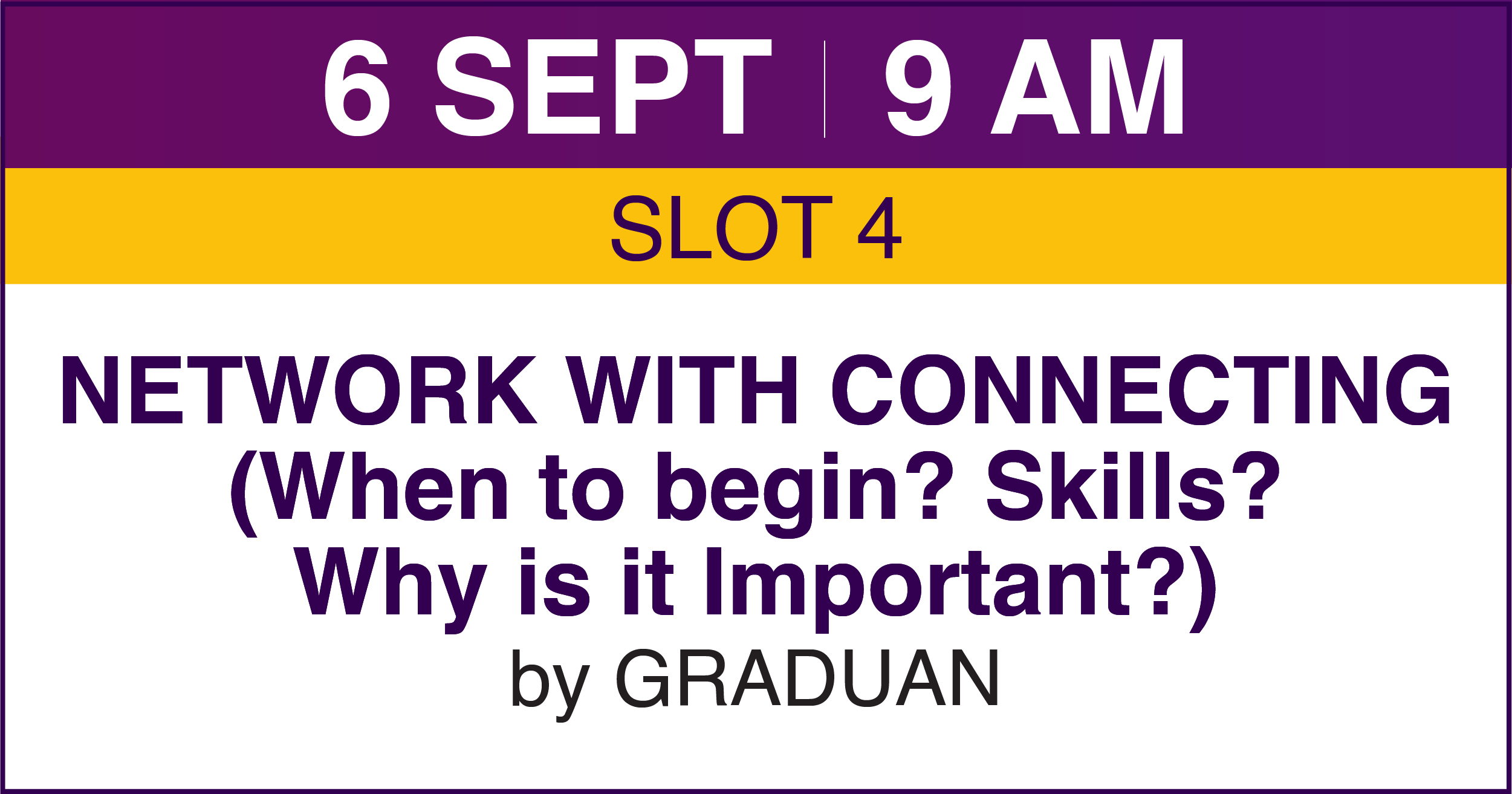 NETWORK With CONNECTING When To Begin Skills Why Is It Important 
